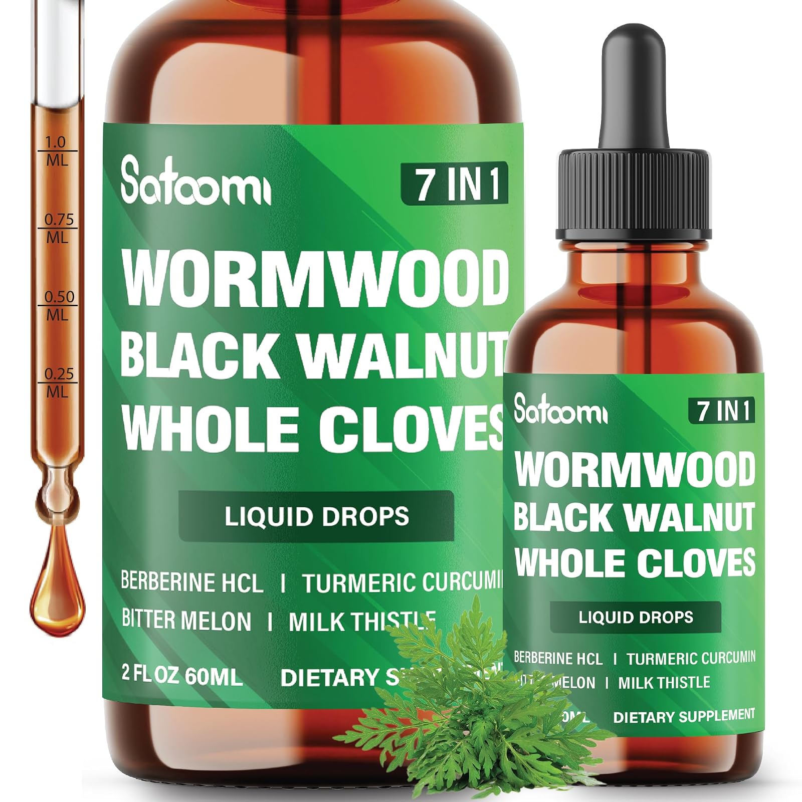 Satoomi wormwood liquid drops benefits