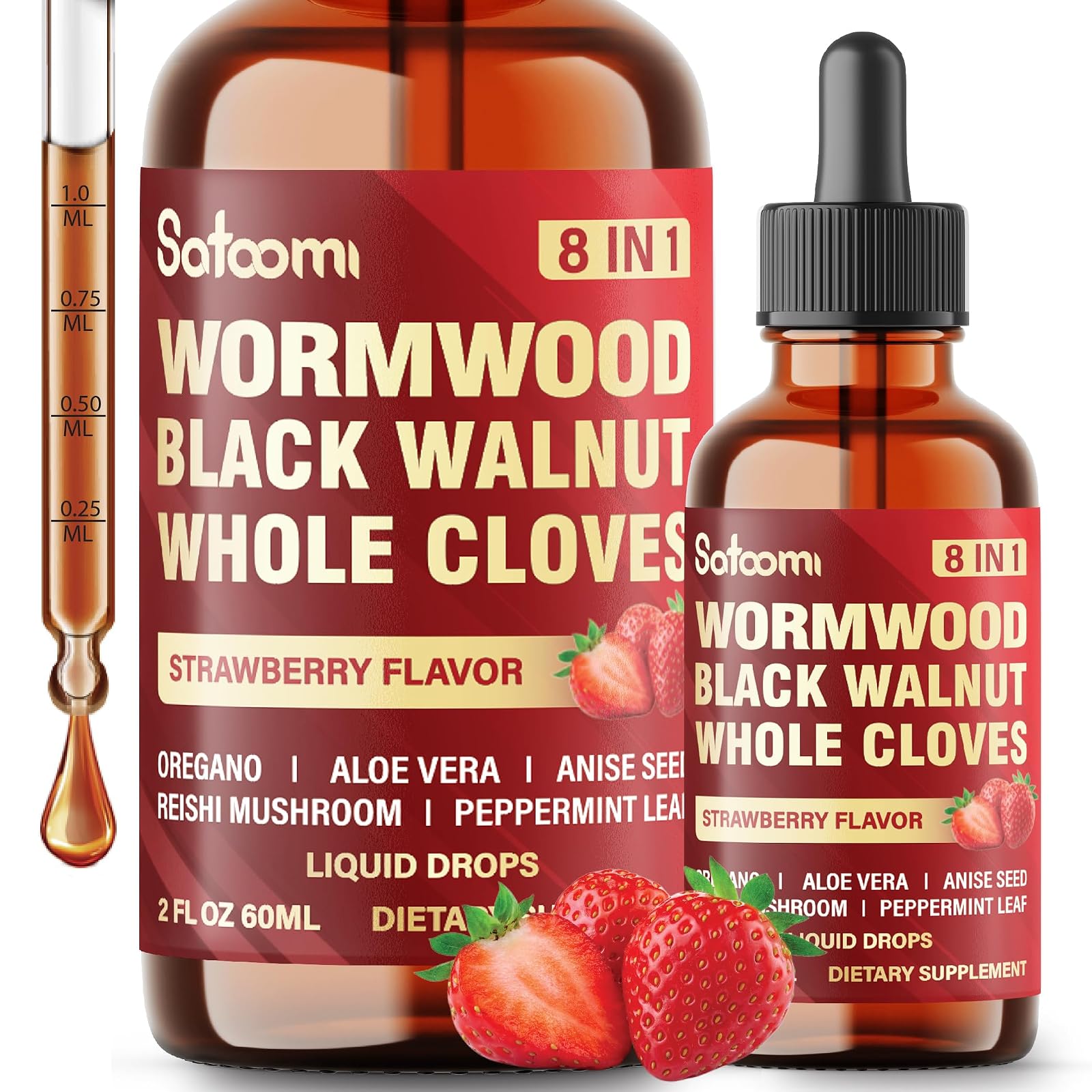 Satoomi wormwood liquid drops benefits