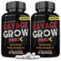 Savage Grow Max blended vitamin supplements