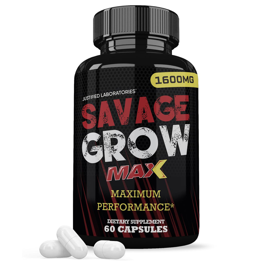 Savage Grow Max men's health formula