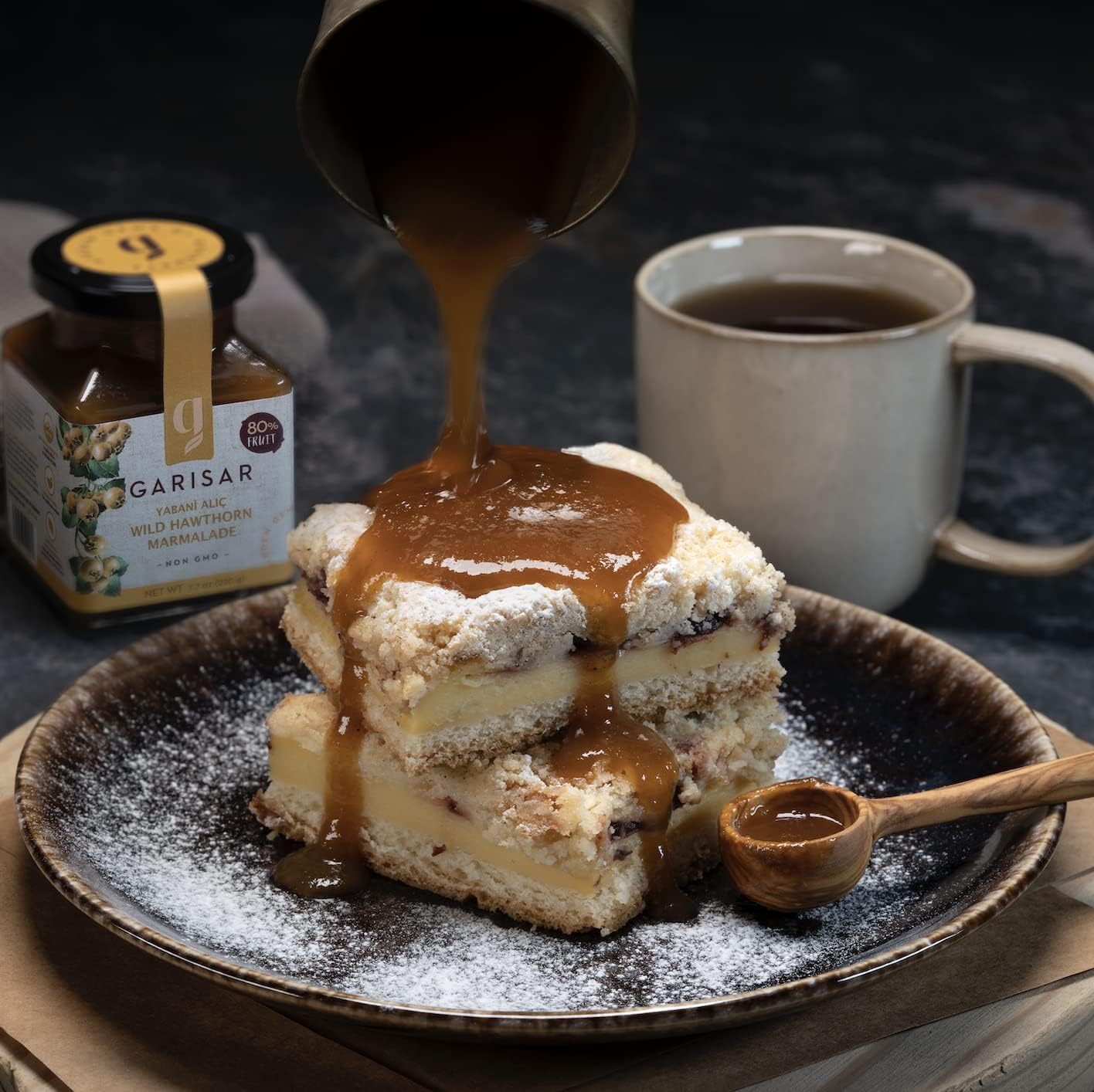 savoury hawthorn marmalade for desserts
