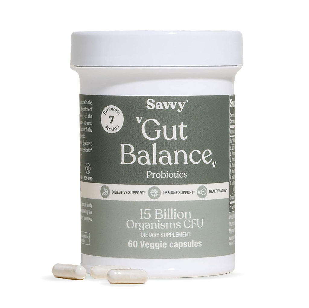 SAVVY probiotics for digestive health