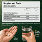 Saw Palmetto 120 capsules for daily use