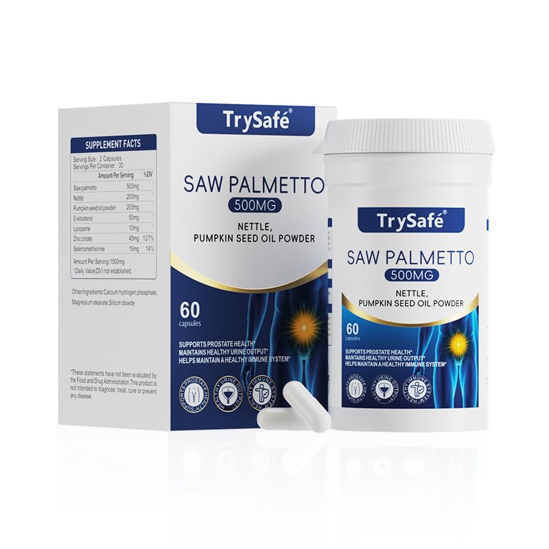Saw Palmetto 500 mg capsules
