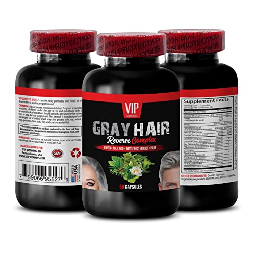 Saw palmetto and biotin capsules