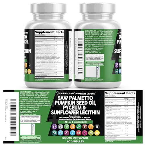 saw palmetto and pumpkin seed oil combo