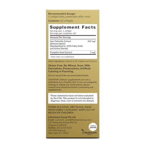 saw palmetto and pumpkin seed oil