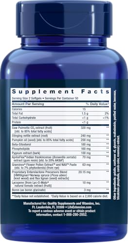 saw palmetto and pumpkin seed oil
