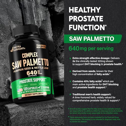 saw palmetto and pumpkin seed oil