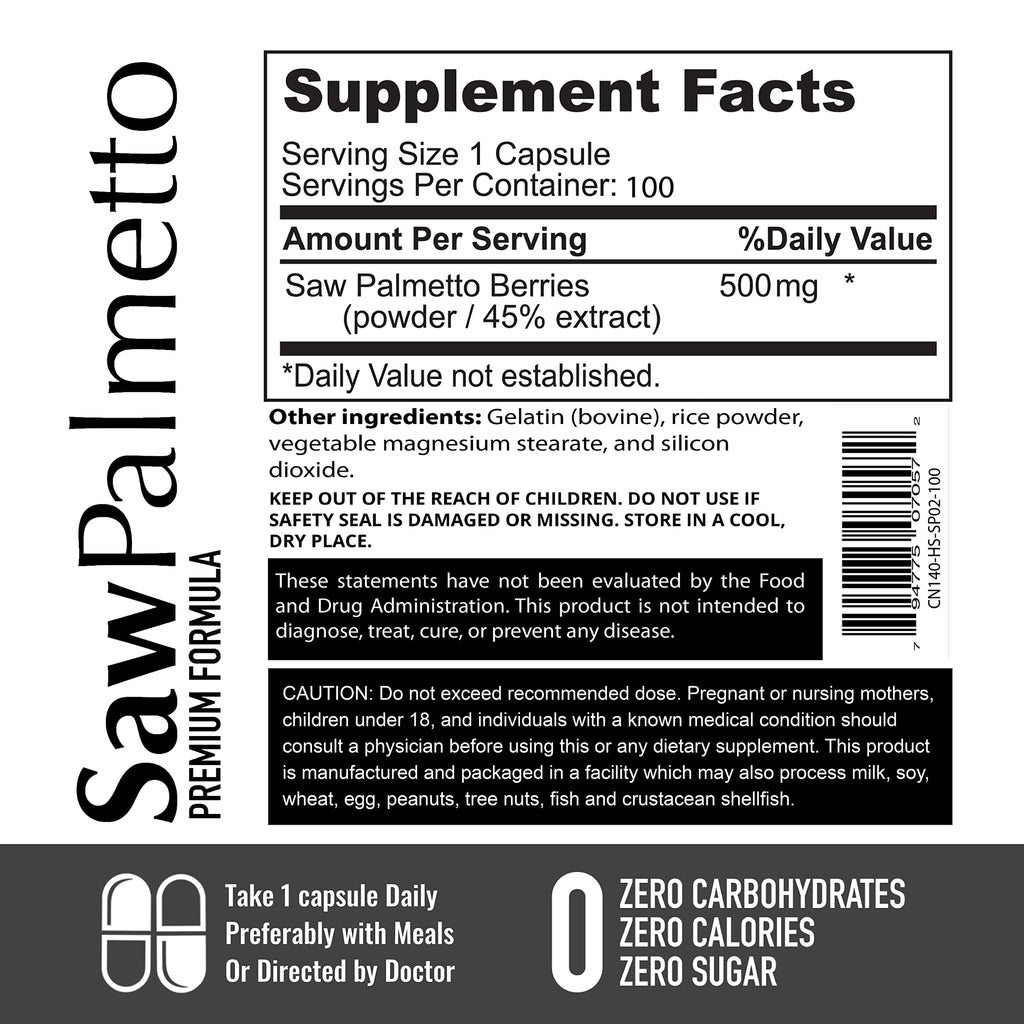 saw palmetto and pumpkin seed oil