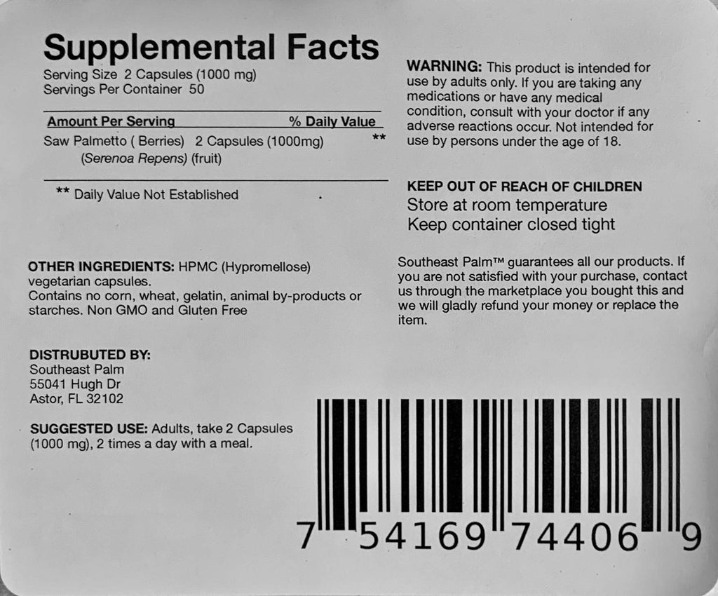 saw palmetto and pumpkin seed oil