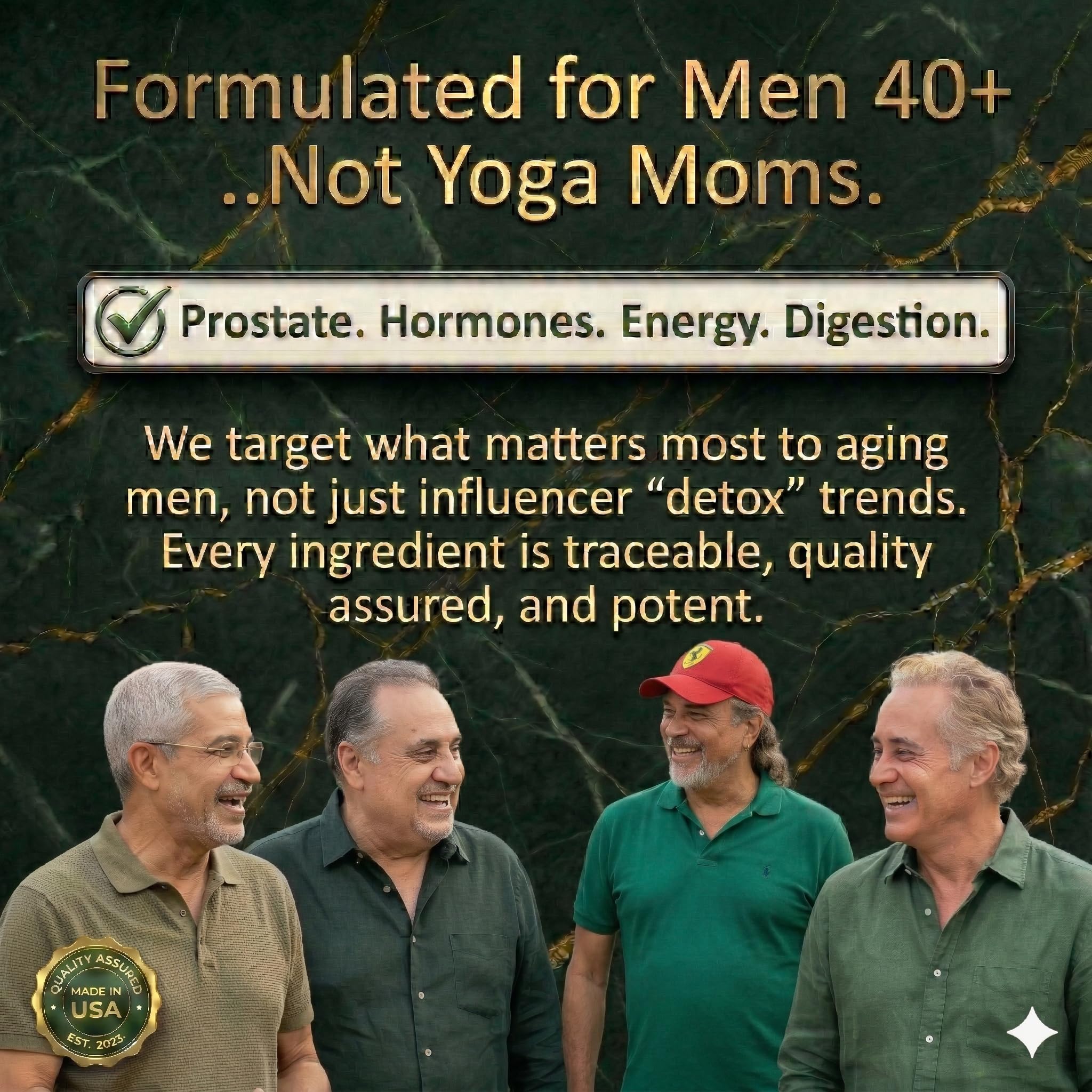 saw palmetto and spirulina blend