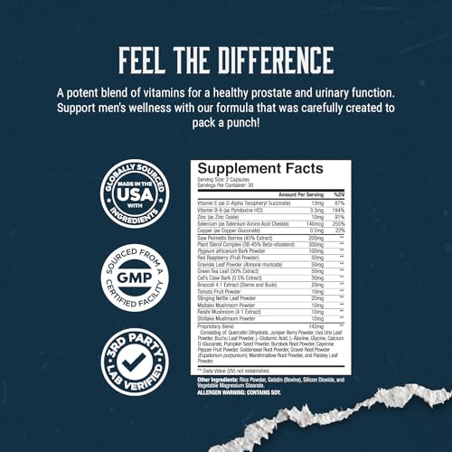 saw palmetto and vitamin E