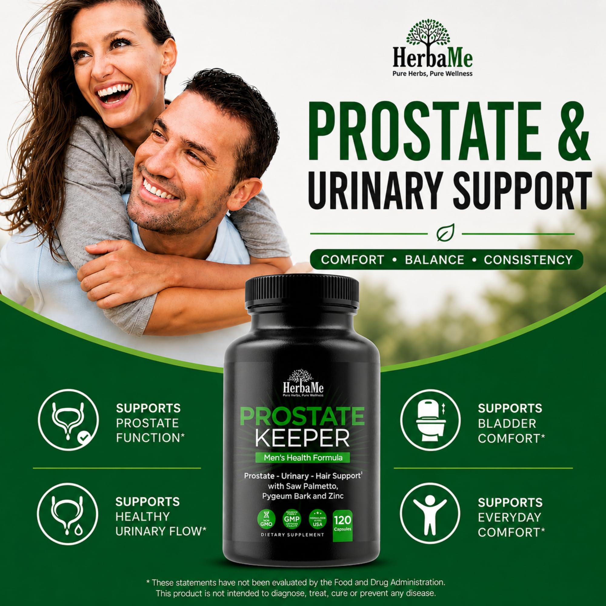 saw palmetto and zinc benefits