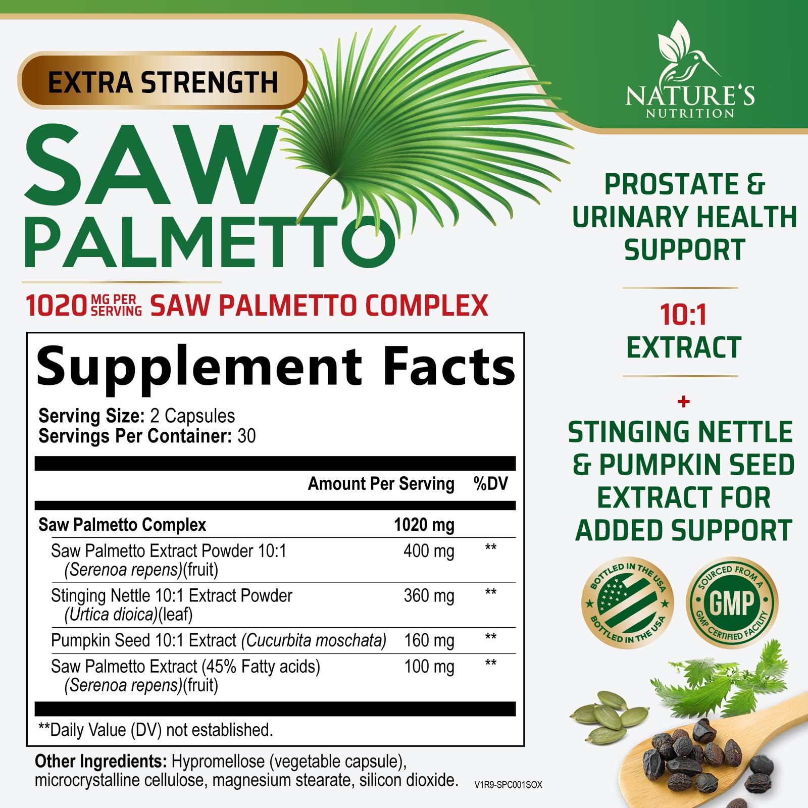 saw palmetto benefits for men