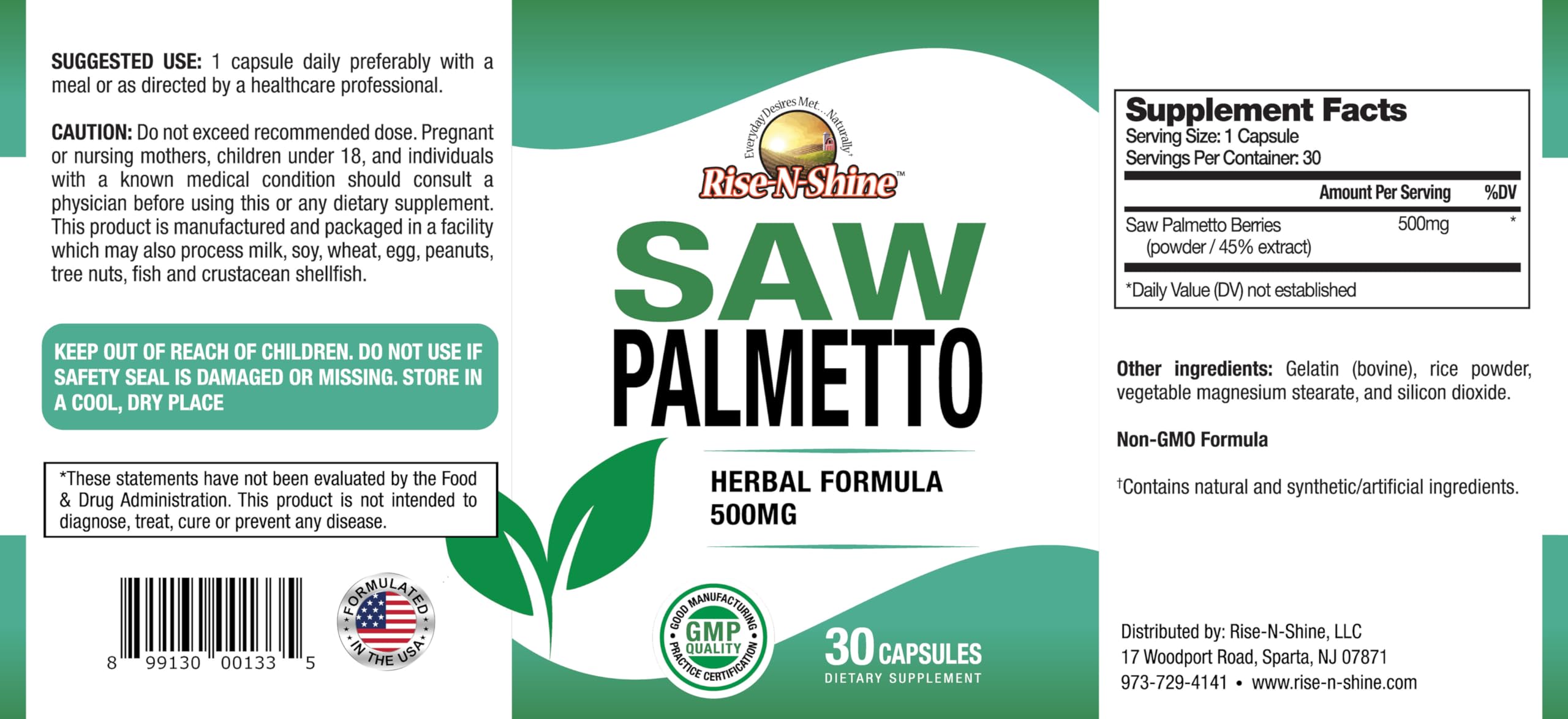 saw palmetto benefits for vitality
