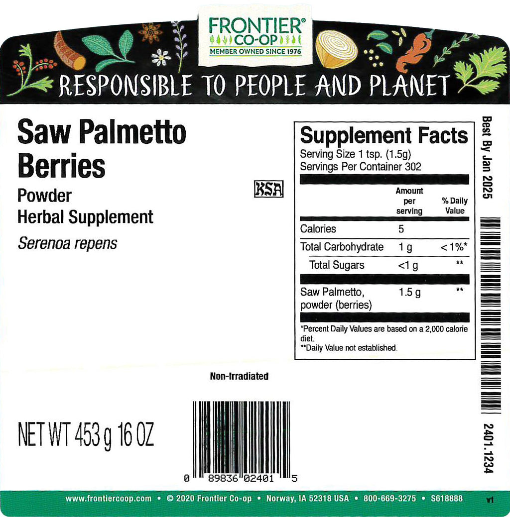 saw palmetto berries for wellness