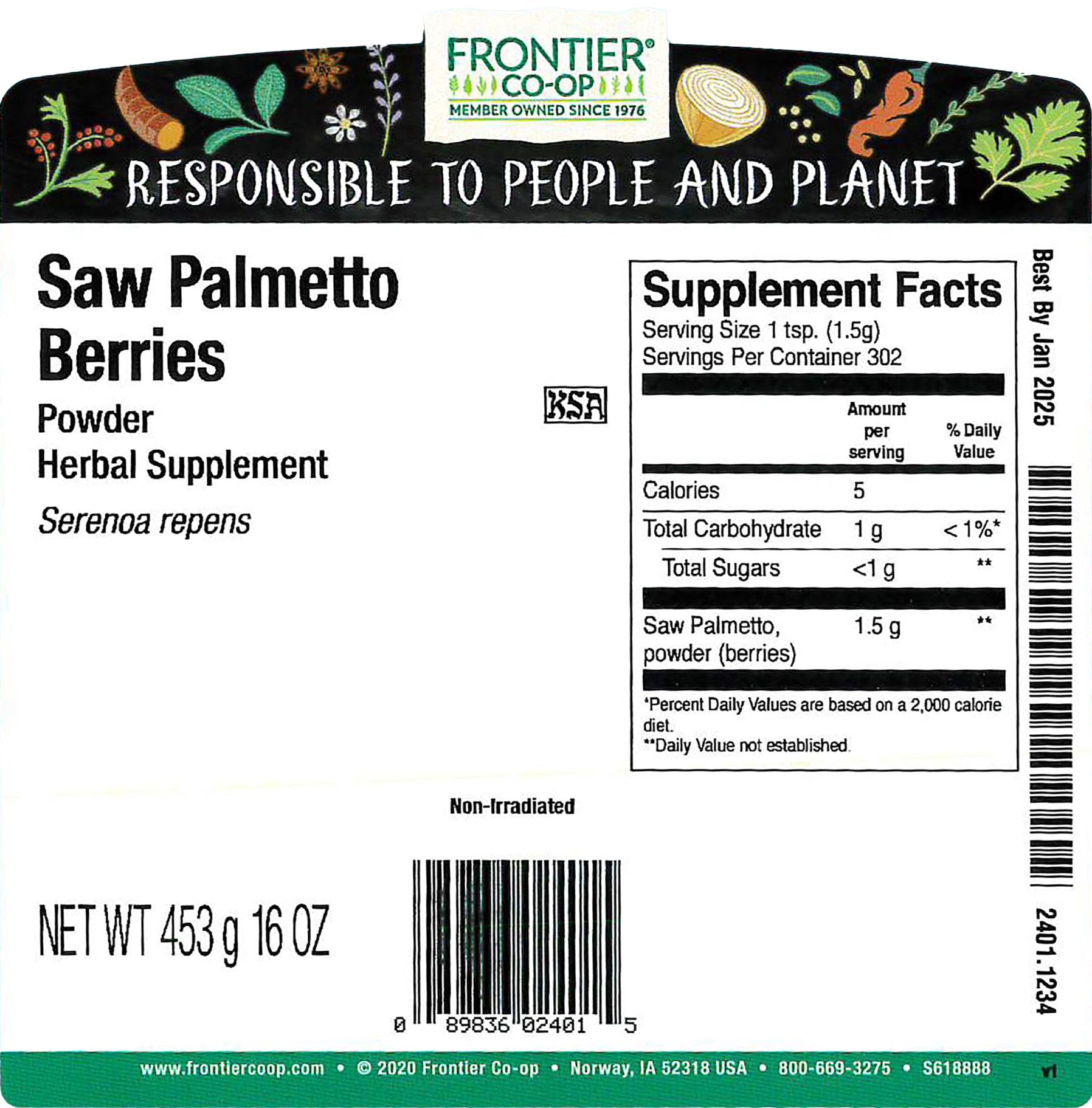saw palmetto berries for wellness