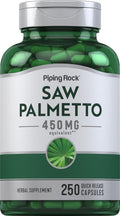 saw palmetto capsules for men's health