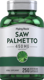 saw palmetto capsules for men's health