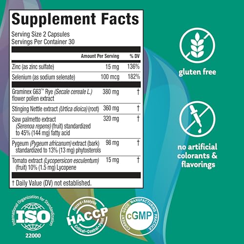 saw palmetto capsules for men