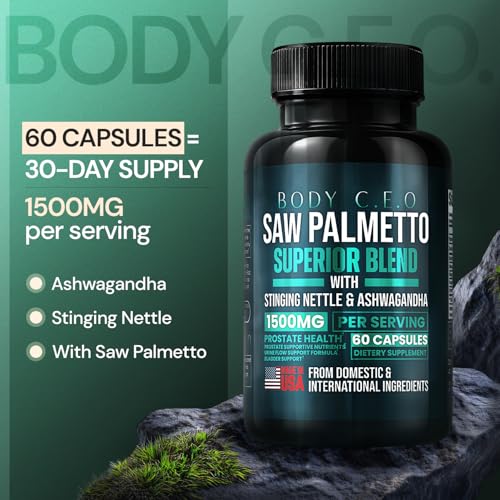 saw palmetto capsules for men