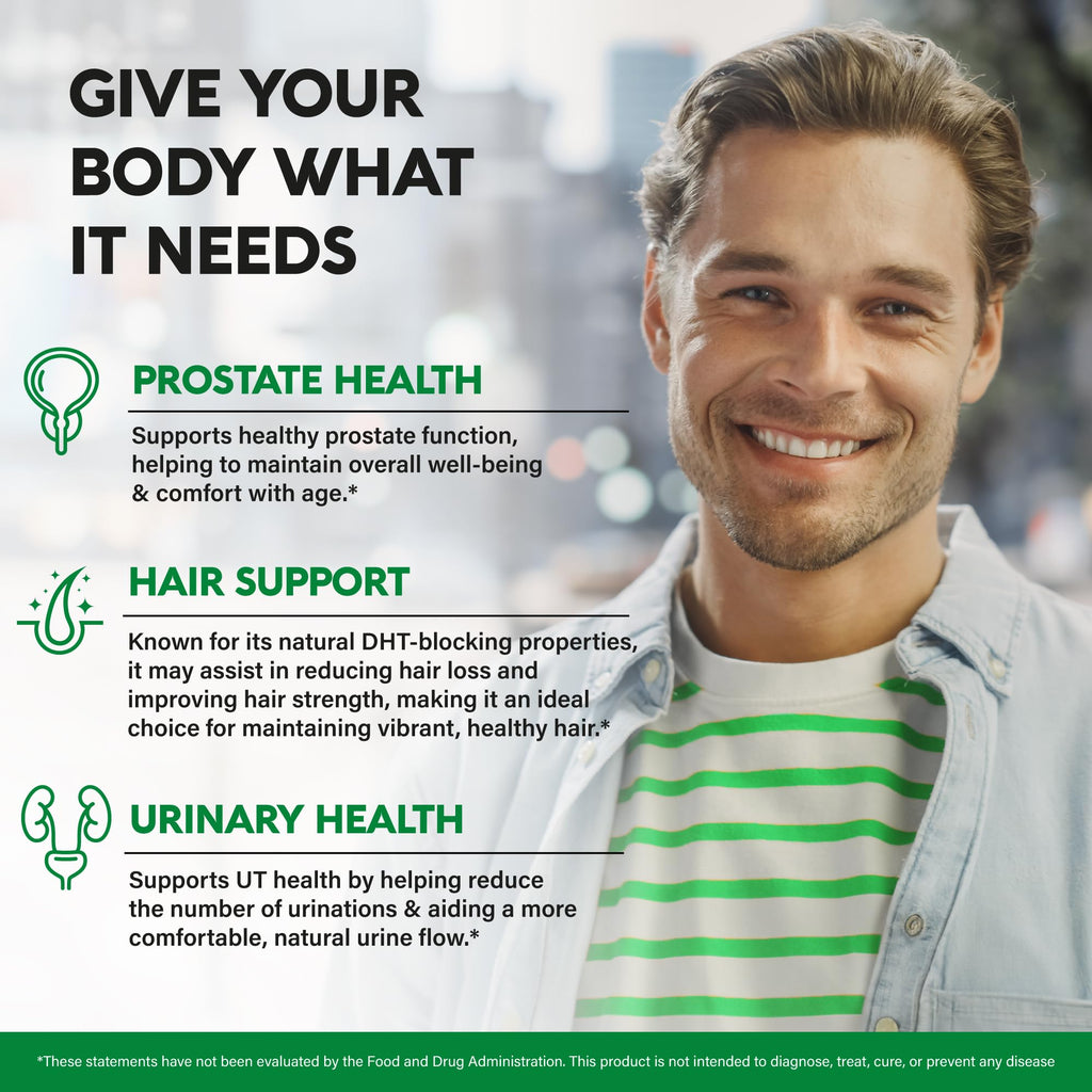 saw palmetto capsules for men