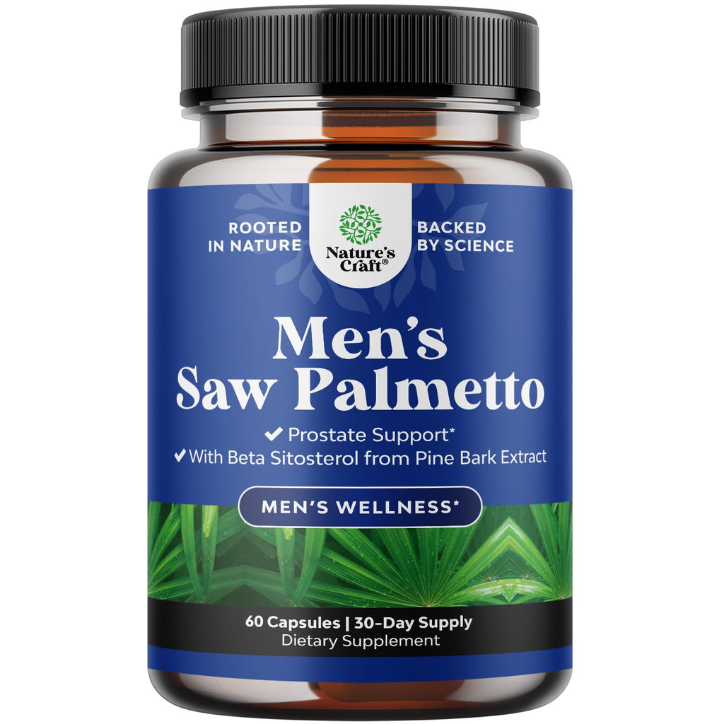 saw palmetto capsules for men