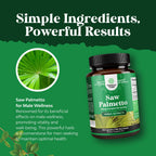 saw palmetto capsules for wellness