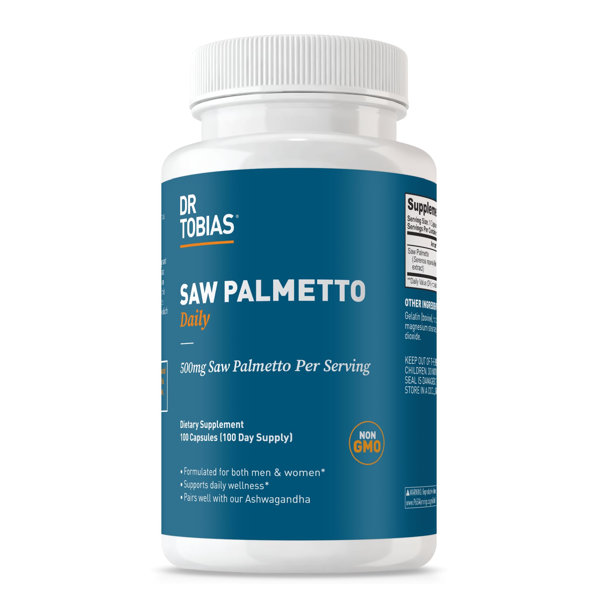 saw palmetto capsules for wellness