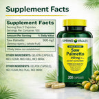 Saw Palmetto extract for hair growth