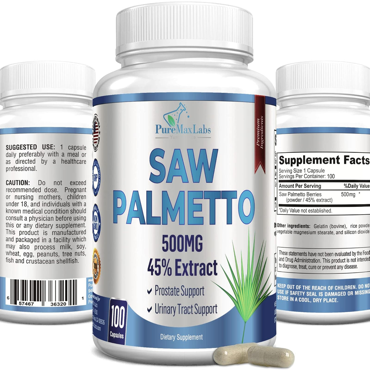 saw palmetto extract for hair health