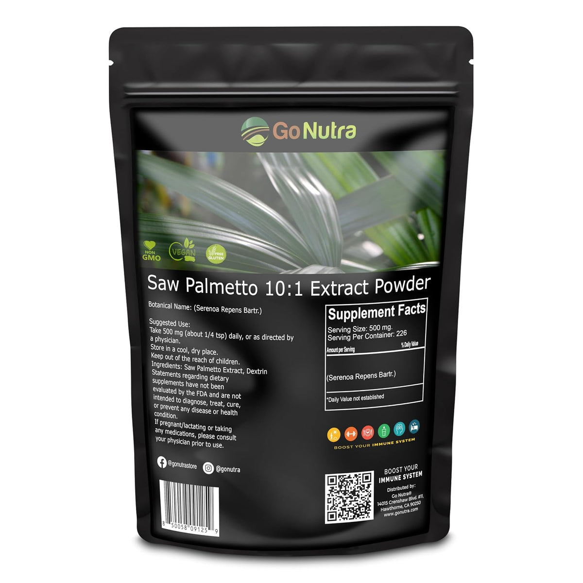 saw palmetto extract for hair health