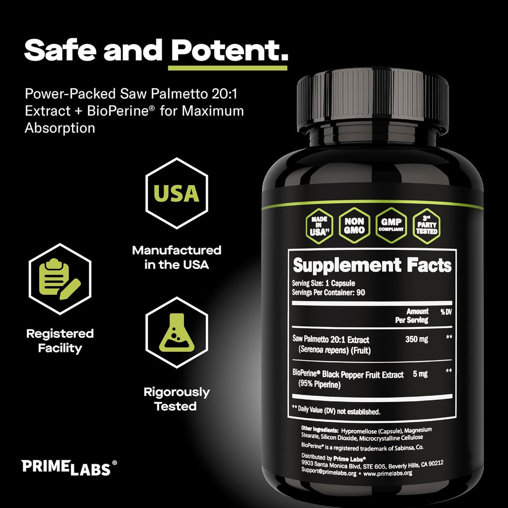 saw palmetto extract for hormonal balance