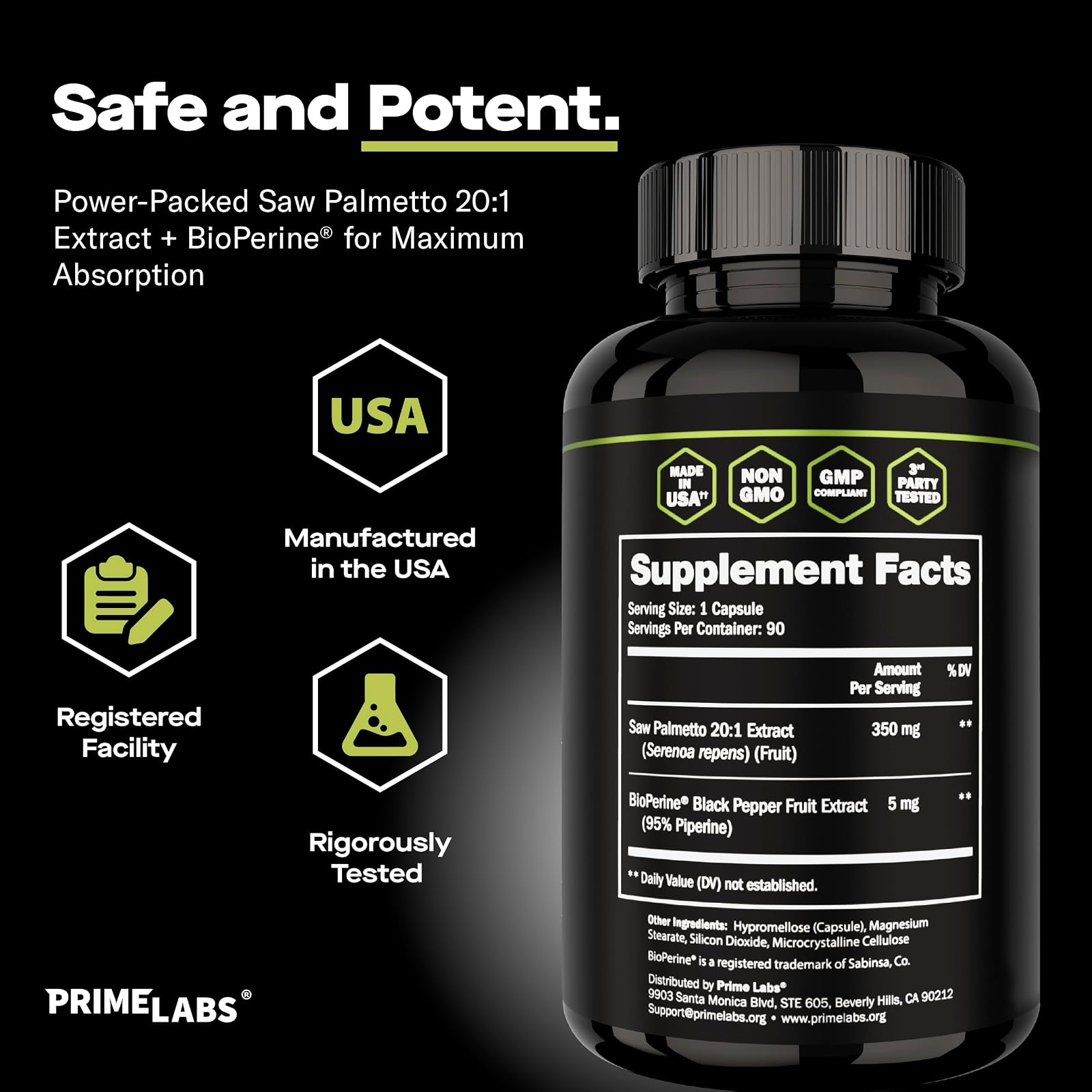 saw palmetto extract for hormonal balance