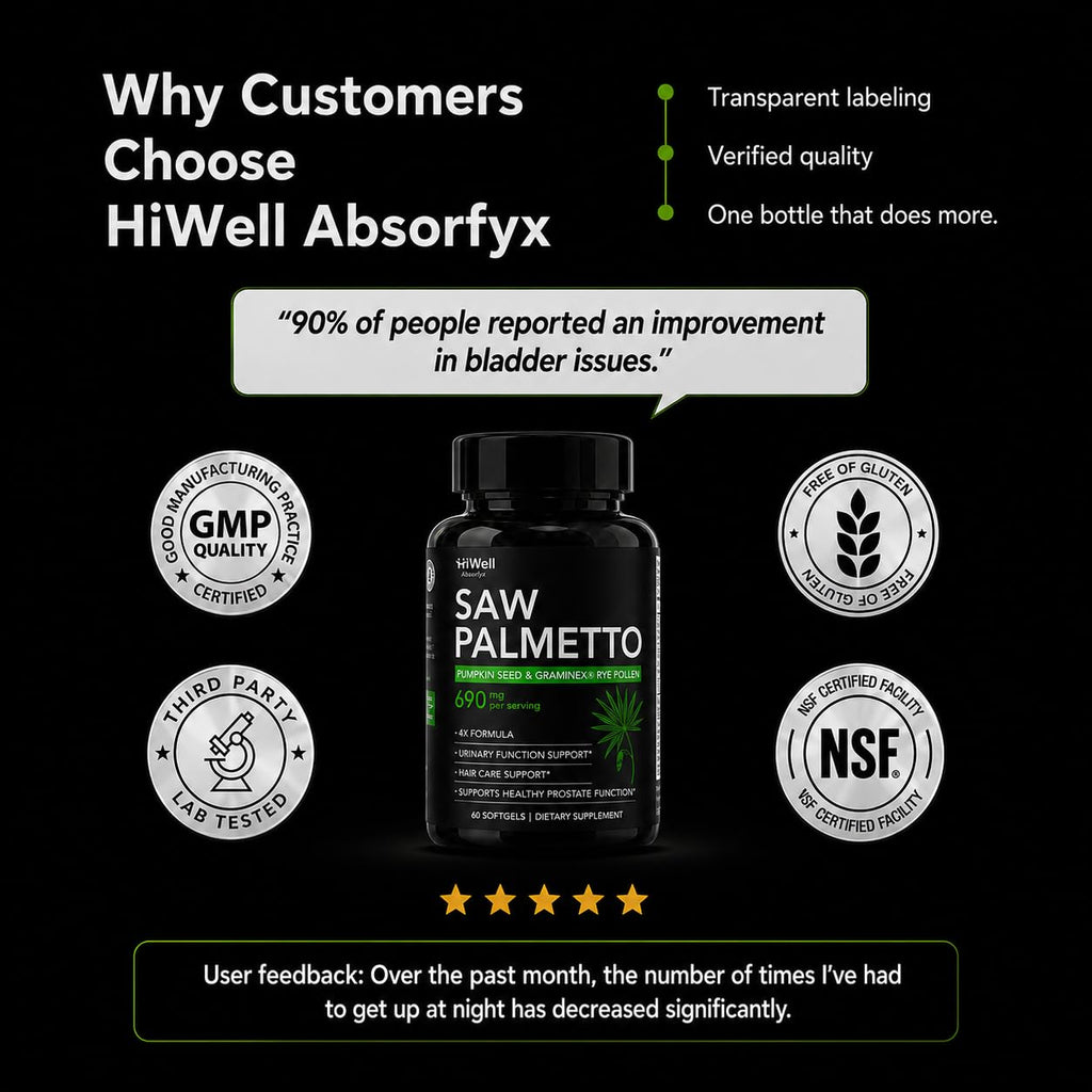 saw palmetto extract for men's health