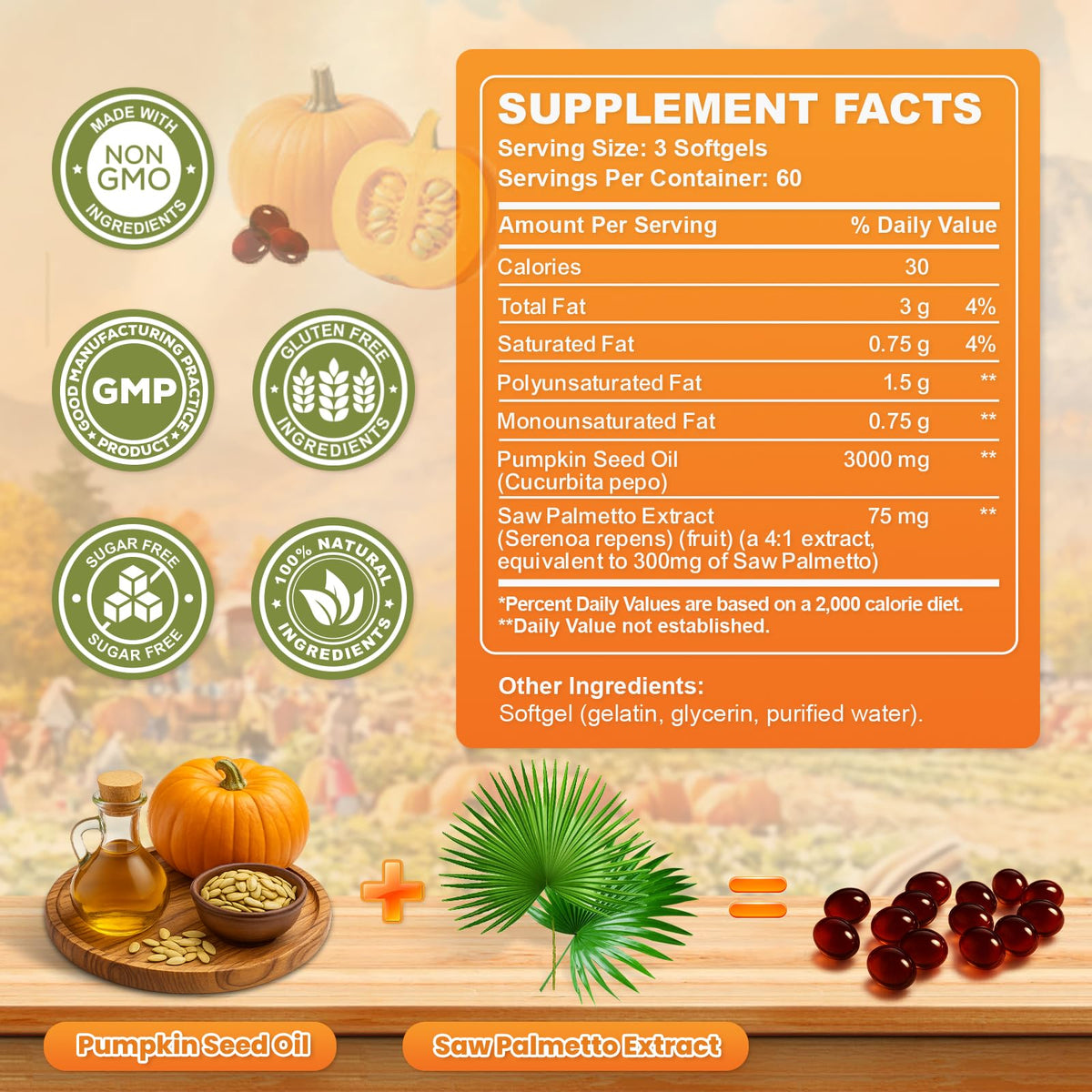 saw palmetto extract for prostate support