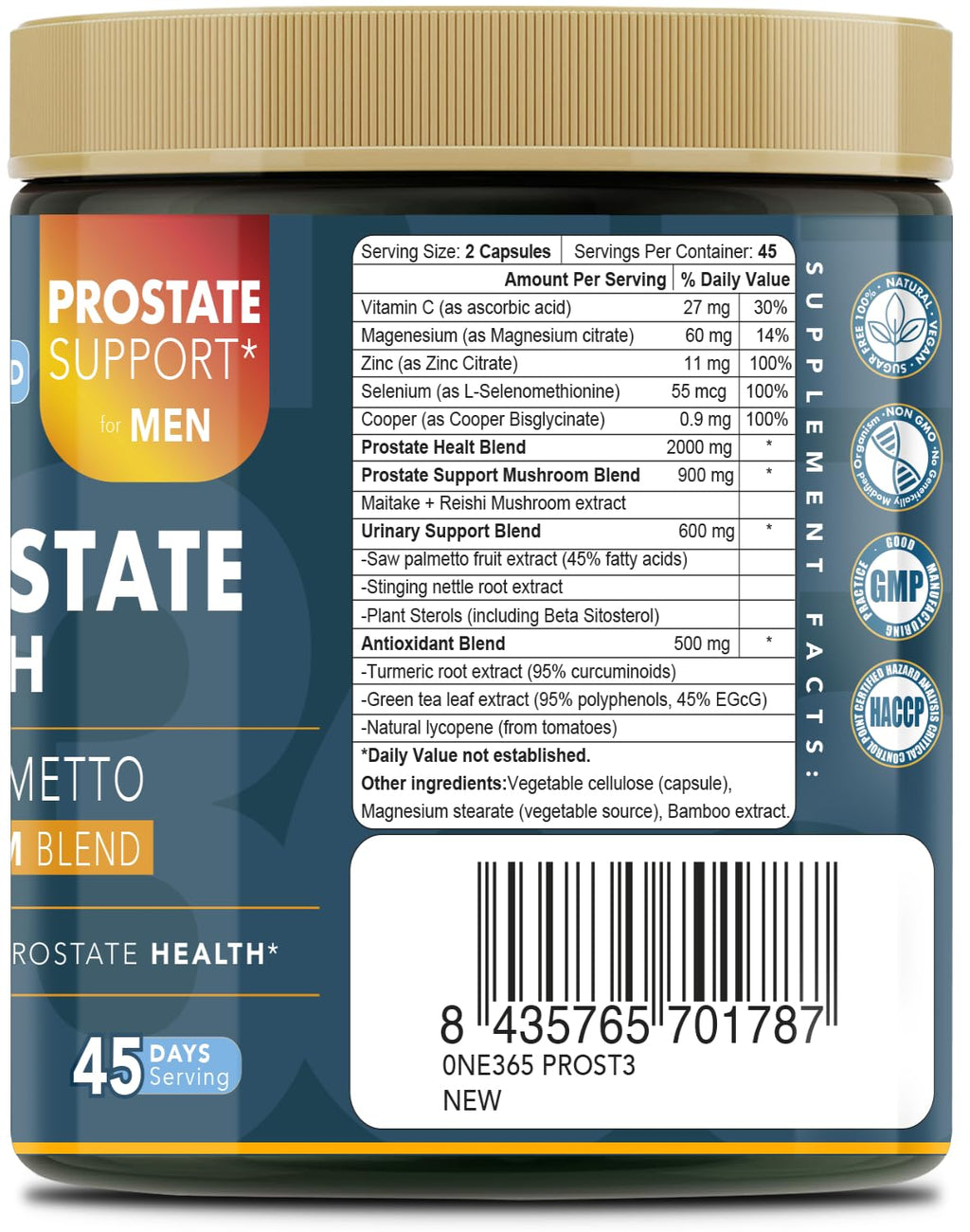 Saw Palmetto extract for vitality