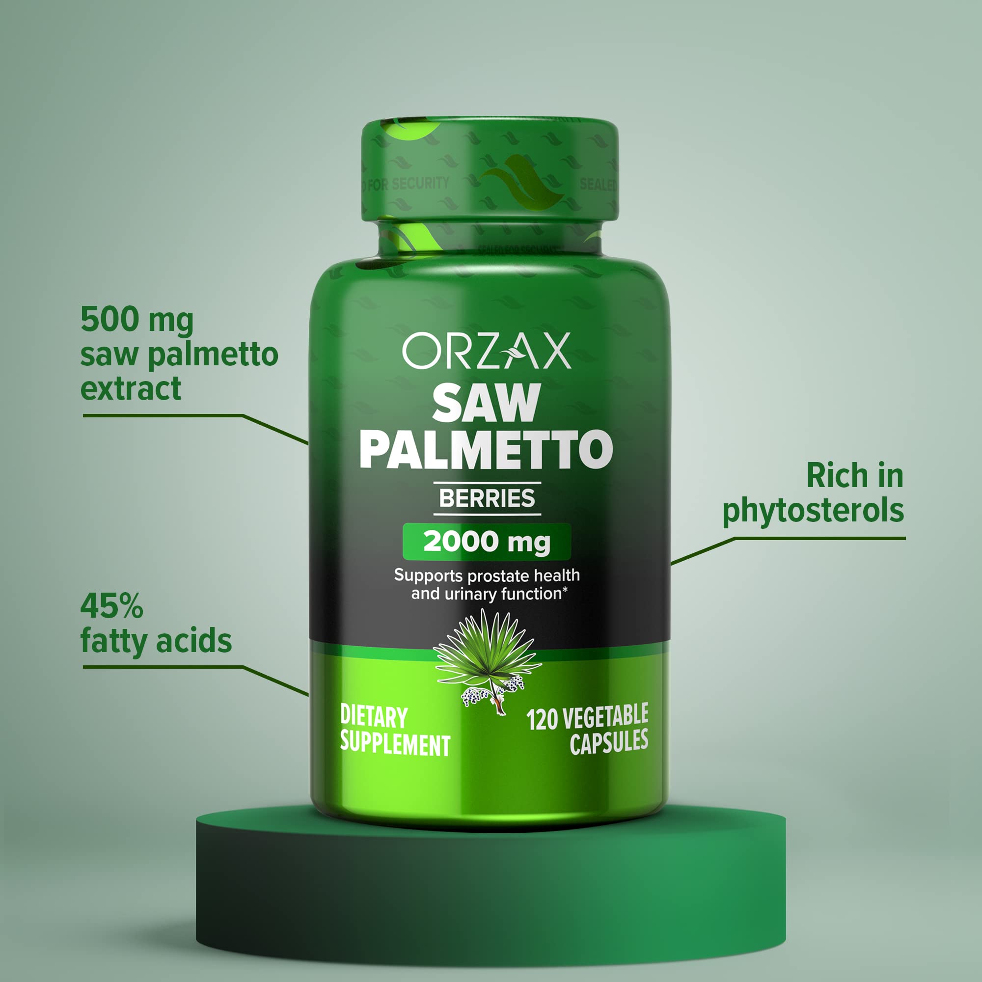 saw palmetto extract for wellness