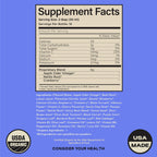 Saw palmetto extract in glass bottle