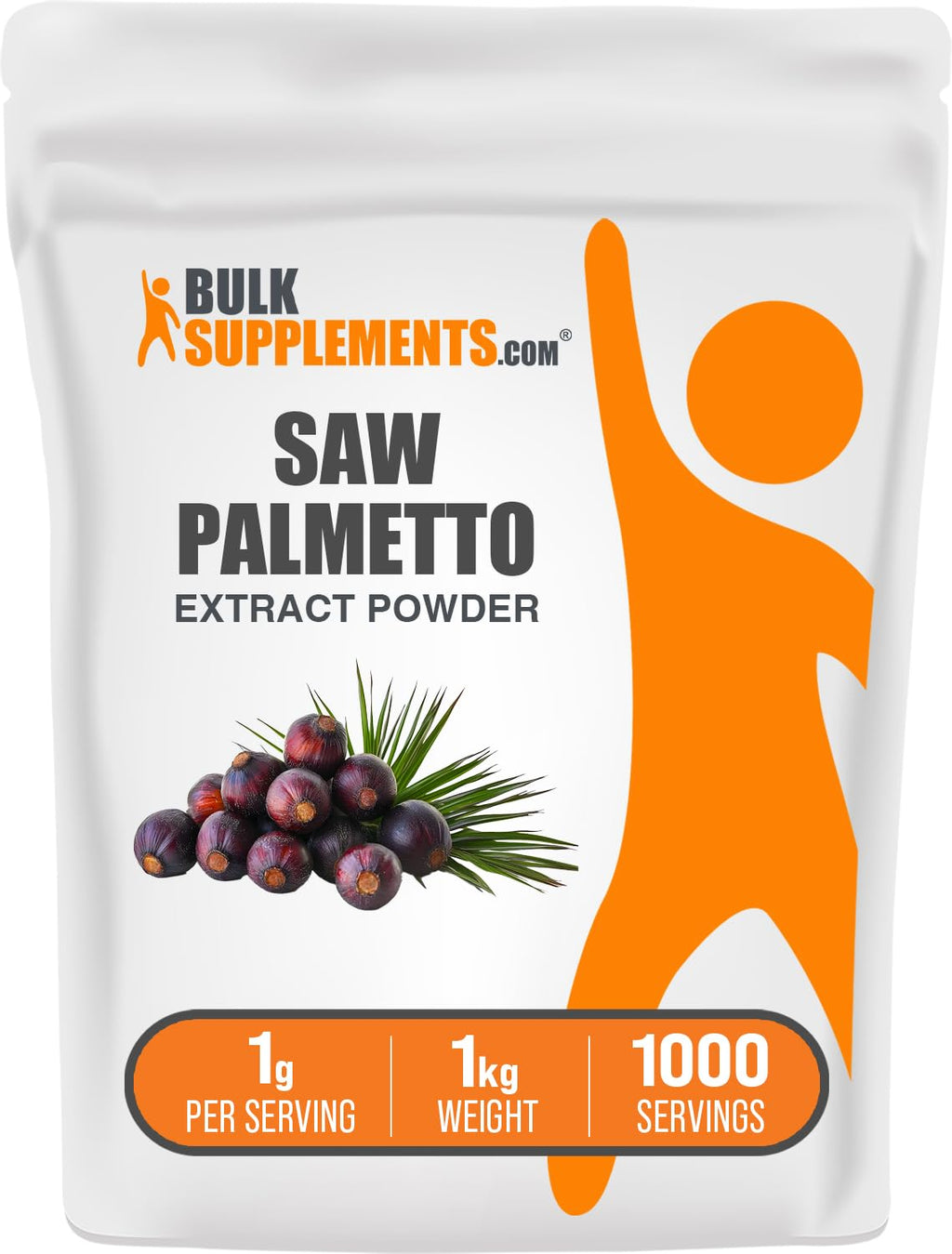 saw palmetto extract powder supplement