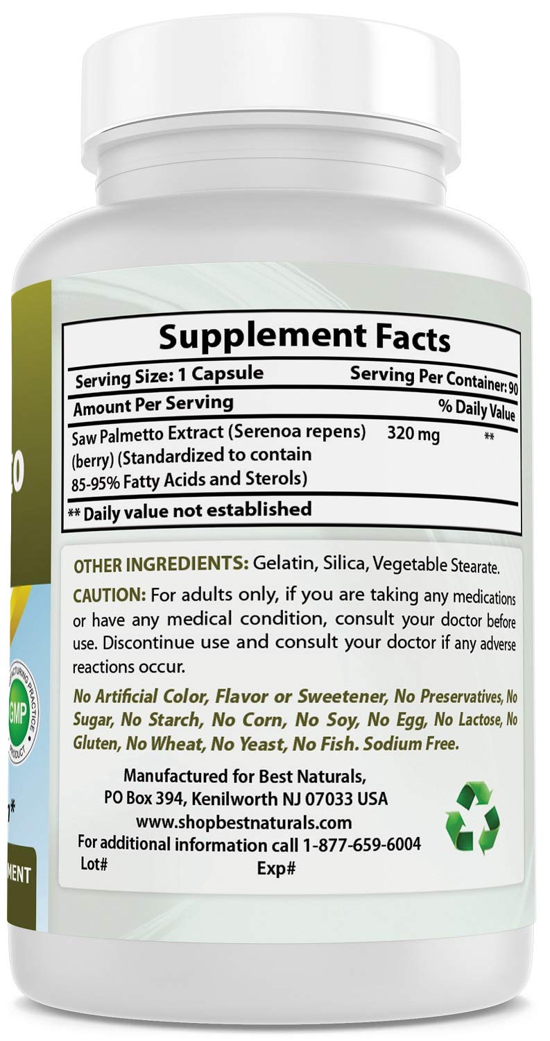 saw palmetto extract with pumpkin seed