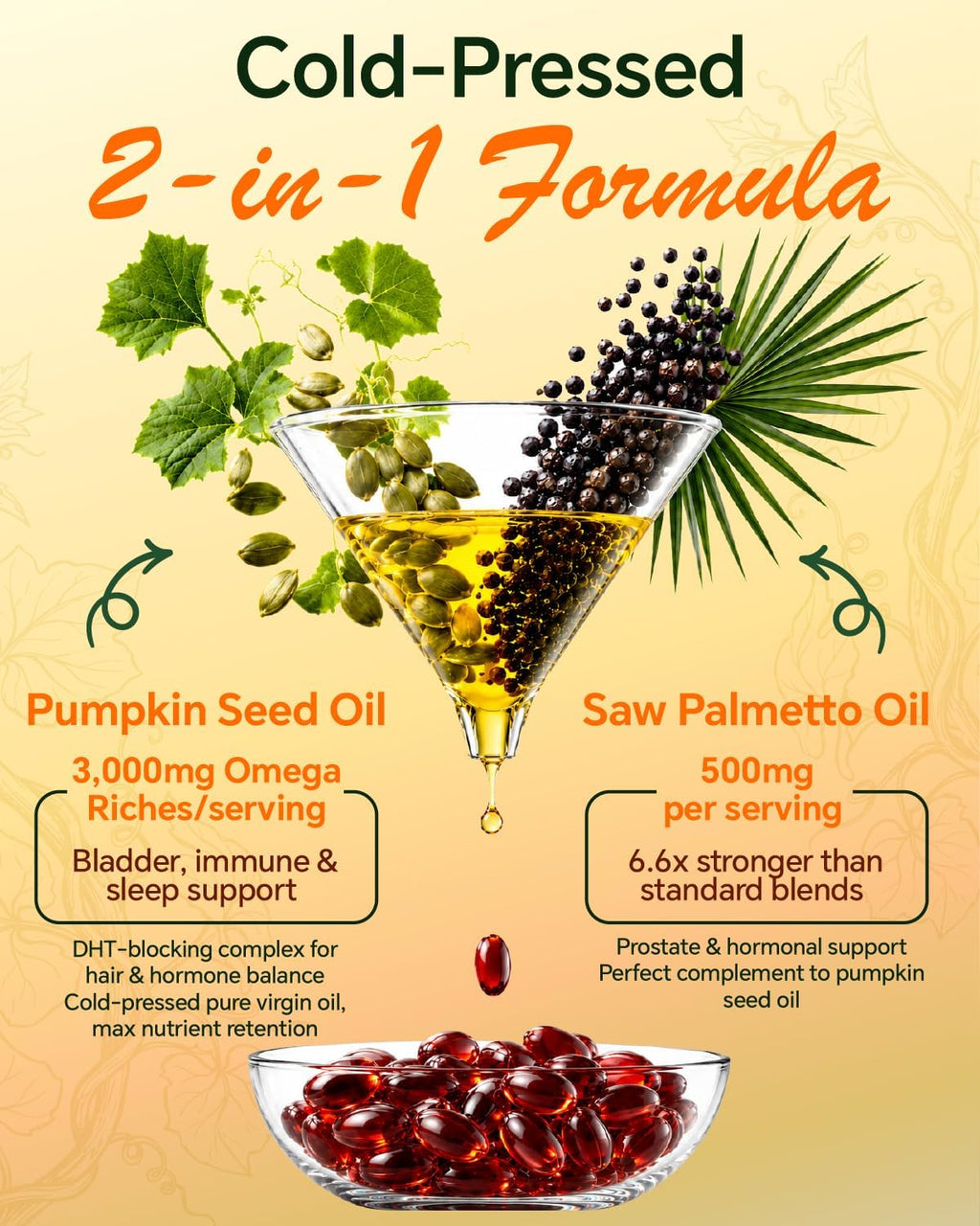 Saw palmetto for hair growth