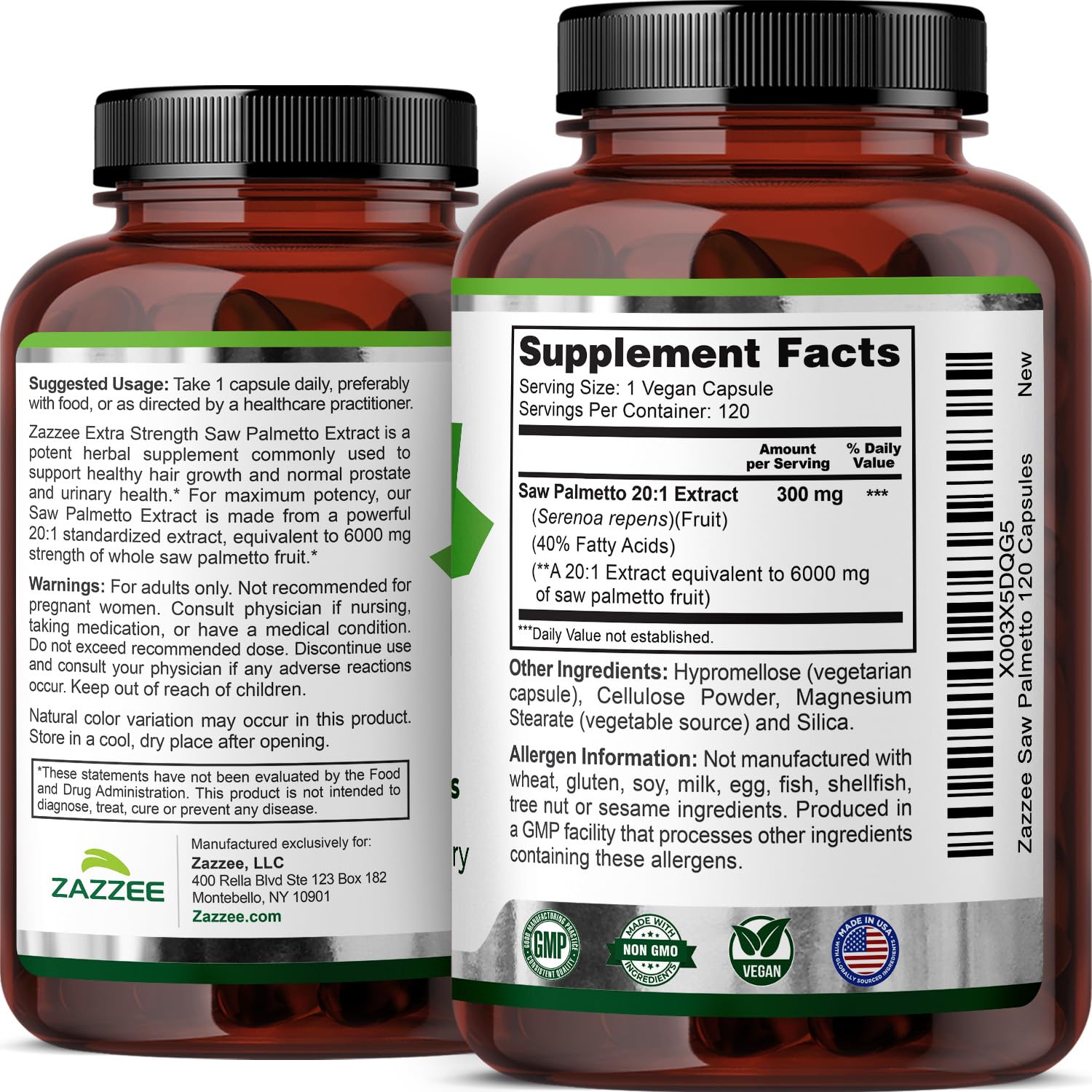 saw palmetto for hair support