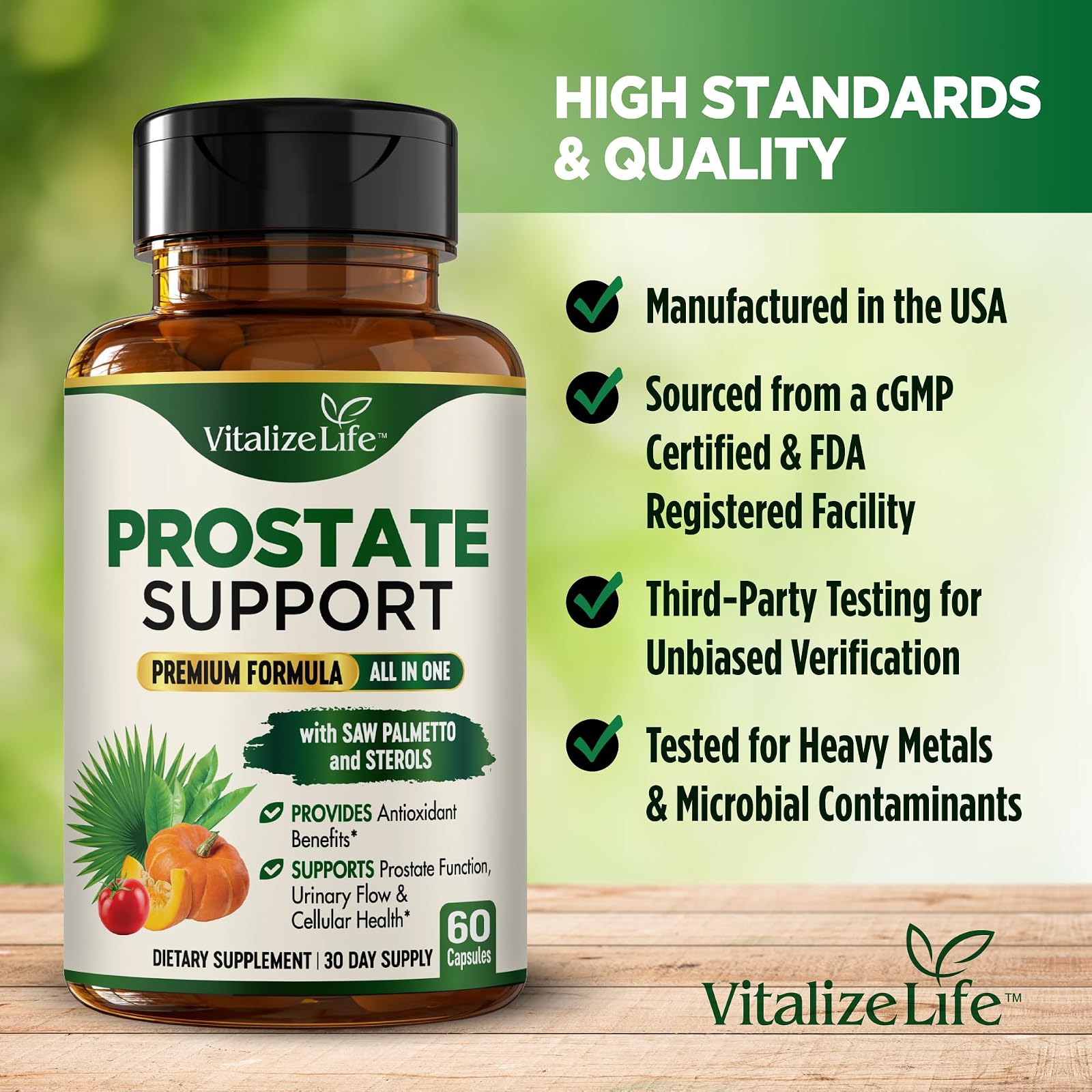 Saw palmetto for hormonal balance