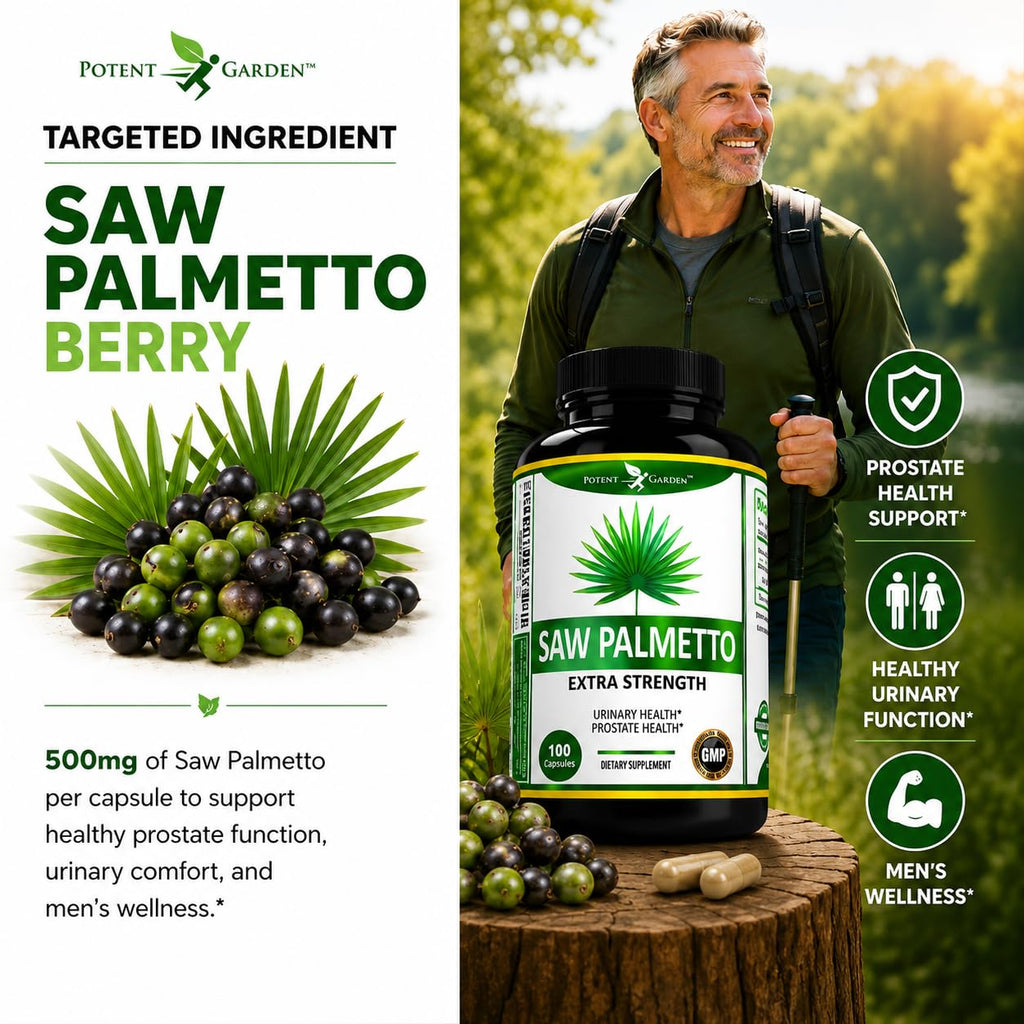 saw palmetto for men's health