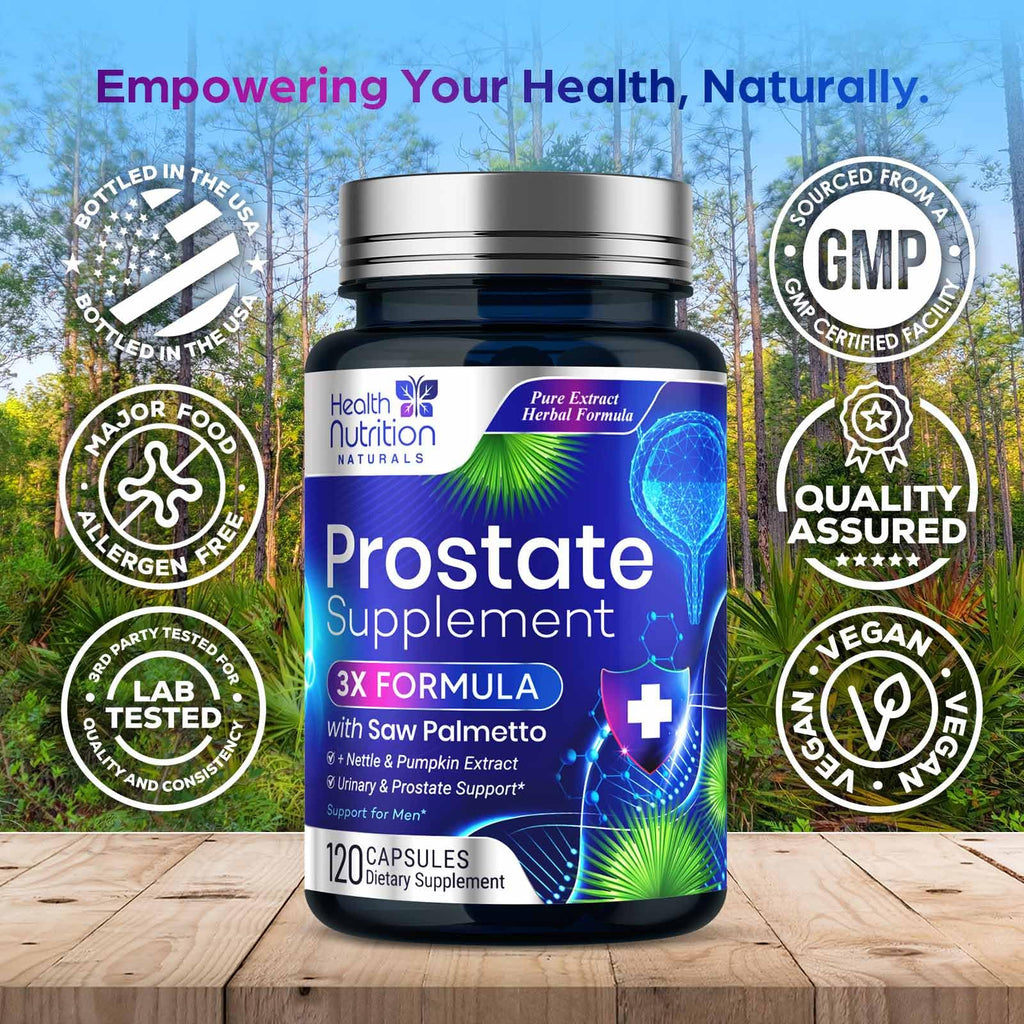 saw palmetto for men's wellness