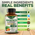 Saw palmetto for men's wellness