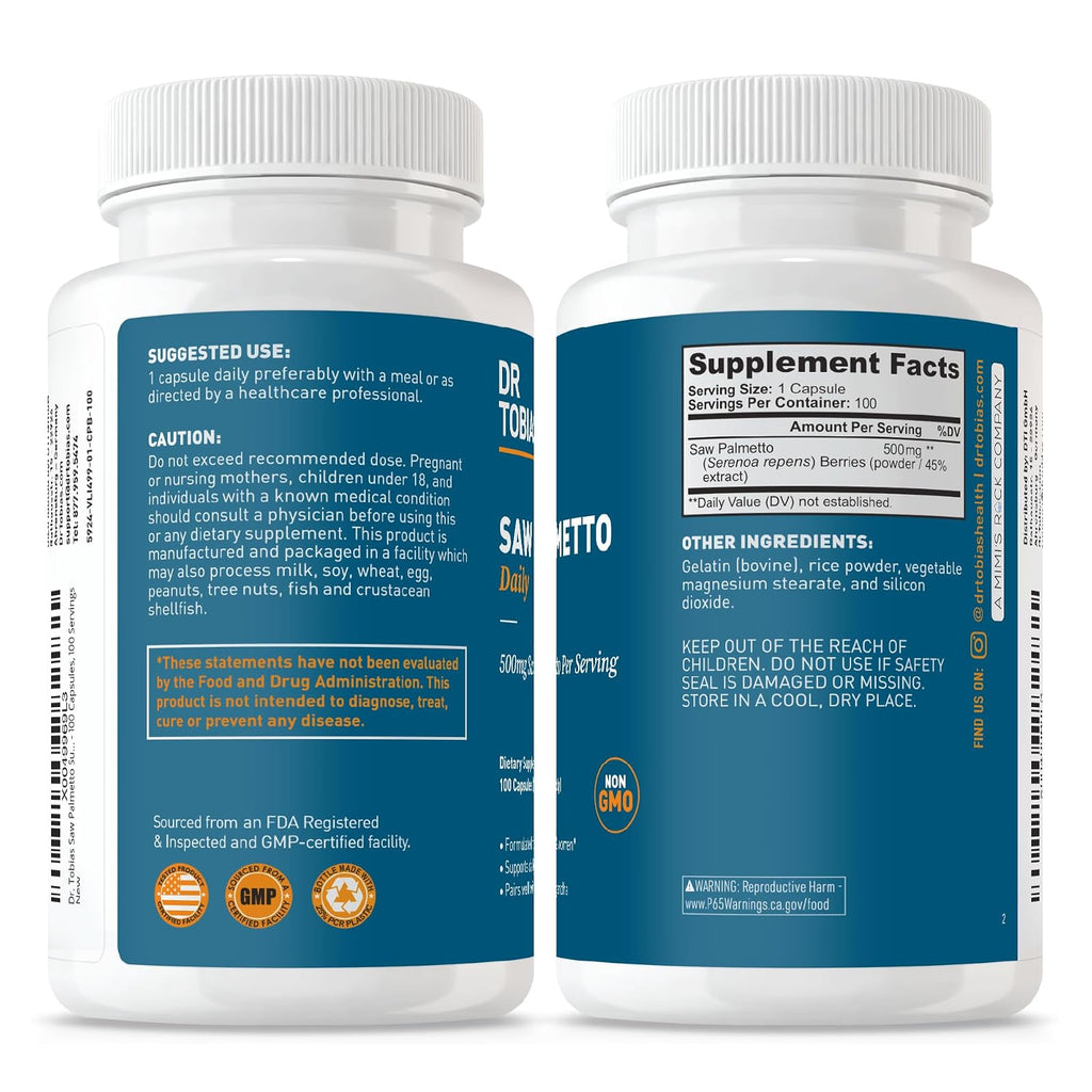saw palmetto for prostate health