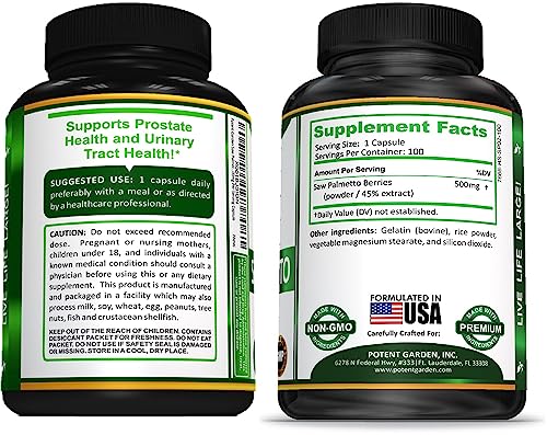 saw palmetto for prostate health